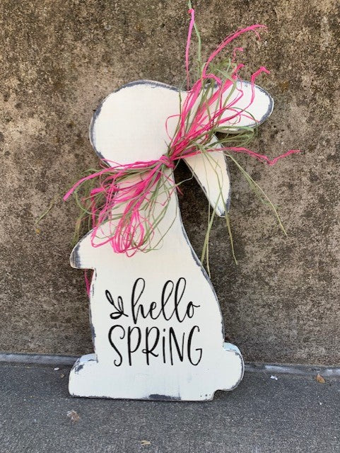 Hello Spring Signs For Front Door Decor by Heartfelt Giver | Heartfelt ...
