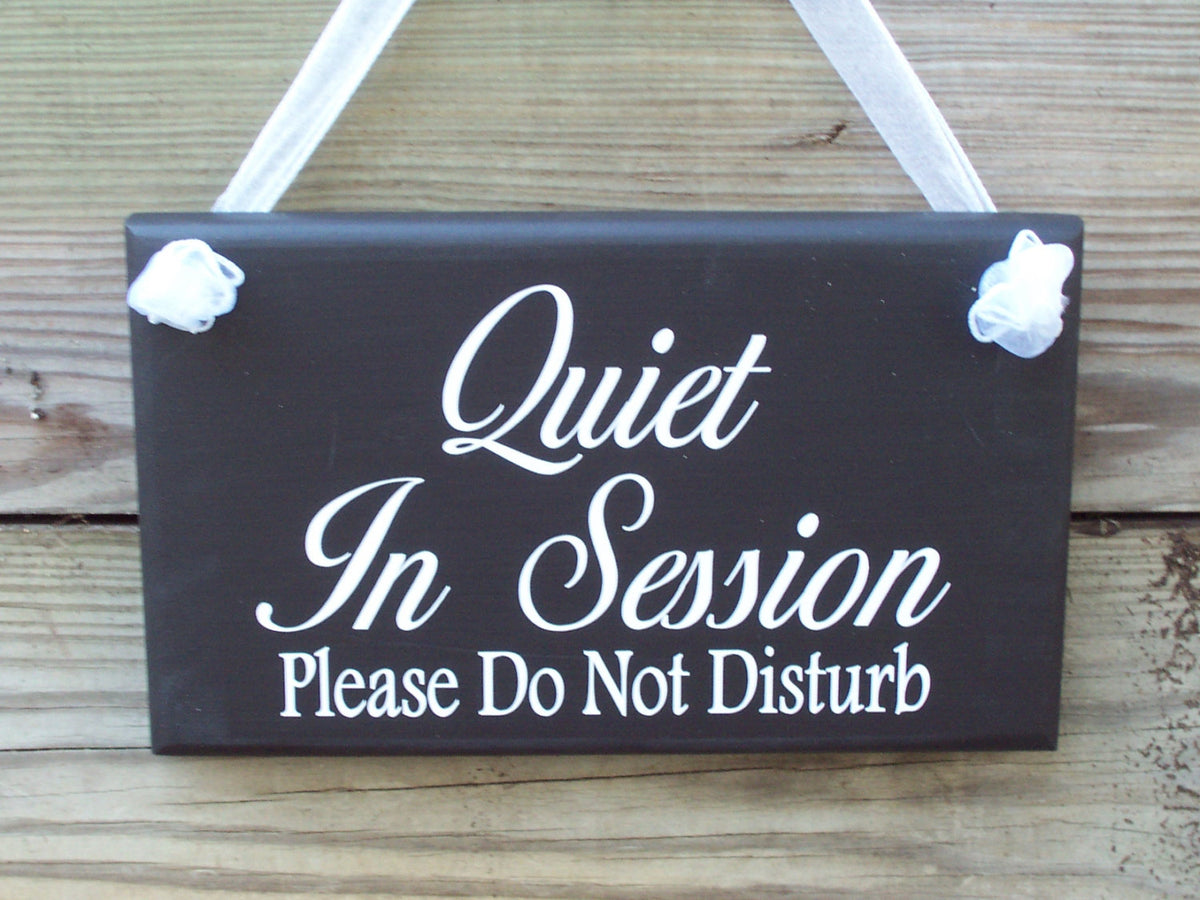 Do Not Disturb Sign for Therapy, Counseling, Medical and Spa Rooms ...